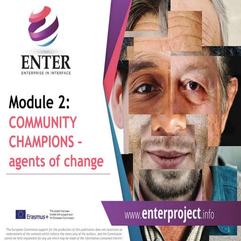 Module 2 community champions agents of change | PPTX