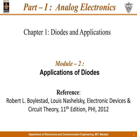 Basic electronics MODULE_2_Diode App.pptx