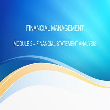 Module 2 Financial Statements and Ratio Analysis Review.pdf