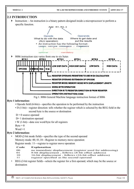 Module 2 Instruction Set Pdf