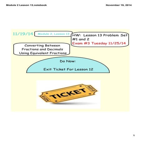 Module 2 lesson 13 | PDF
