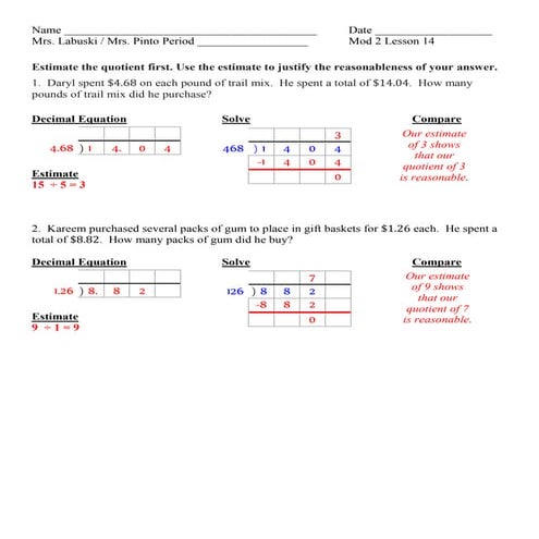 Module 2 lesson 14 notes | PDF
