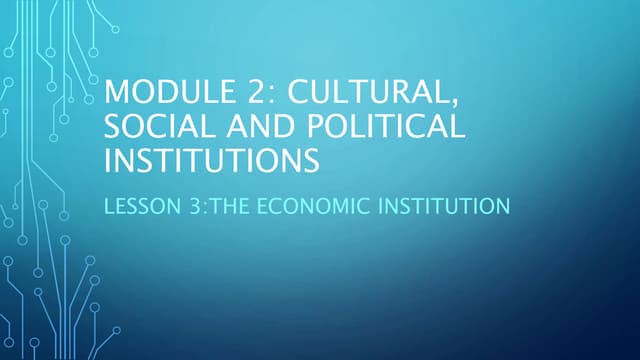 Module 8: THE JUDICIARY | PPTX