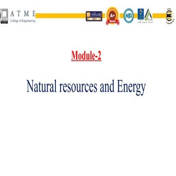 Module 2_natural resources and energy renewable and non-renewable ...