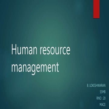 module 2 Part 1 HRM .pptx