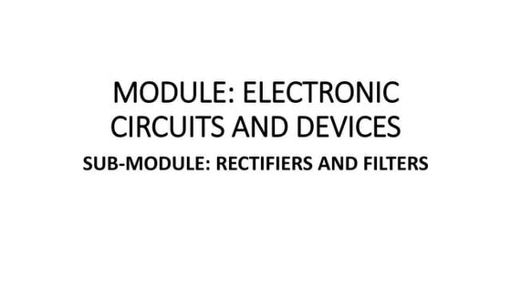 Half wave Rectifier & Full wave Rectifier with their descriptions. | PPT | Home Appliances ...