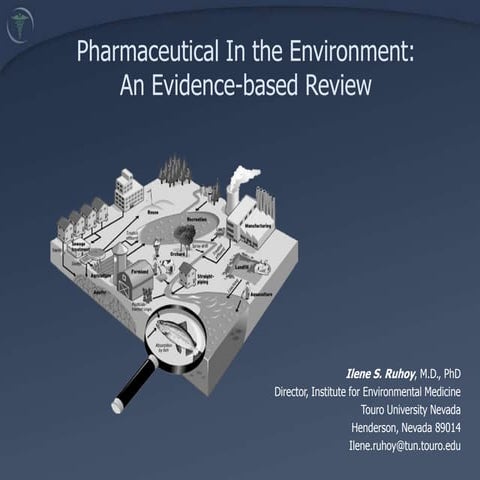 2.1. Pharmaceutical in the Environment: An Evidence-based Review ...