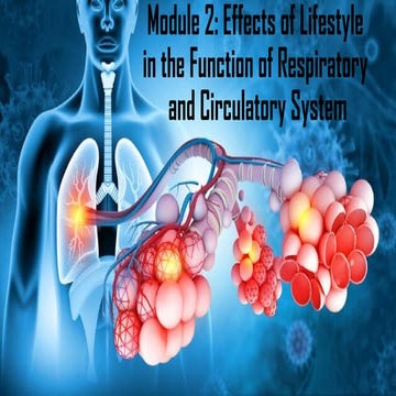 MODULE 2 Effects of Lifestyle in the Function of Respiratory and ...