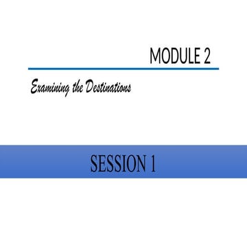 Module 2 Session 1 Career Guidance program presentation power point | PPT