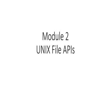 Module 2 - Unix System Programming(USP).pptx