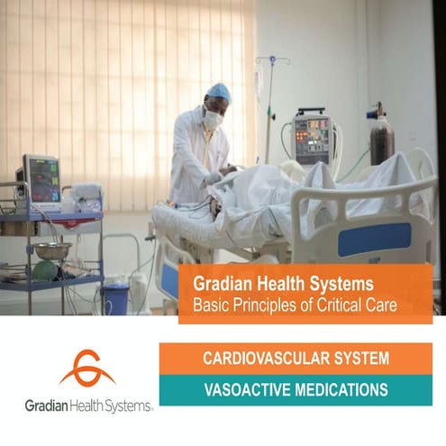 Module 3.5 Vasoactive Medications | PPTX
