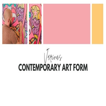 VARIOUS Contemporary Arts | PPTX