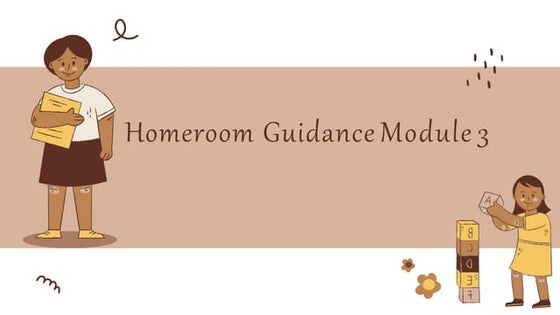 Homeroom Guidance Grade 3 Module 3.pptx | Family and Relationships