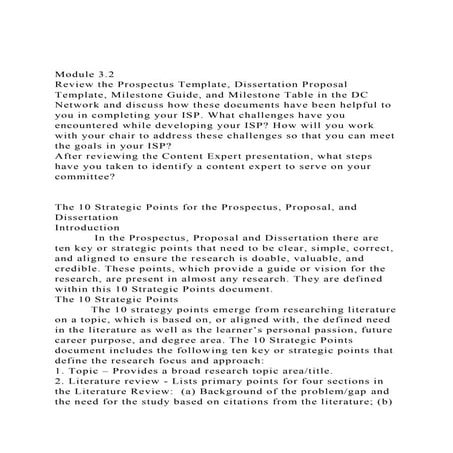 Module 3.2Review the Prospectus Template, Dissertation Proposa.docx