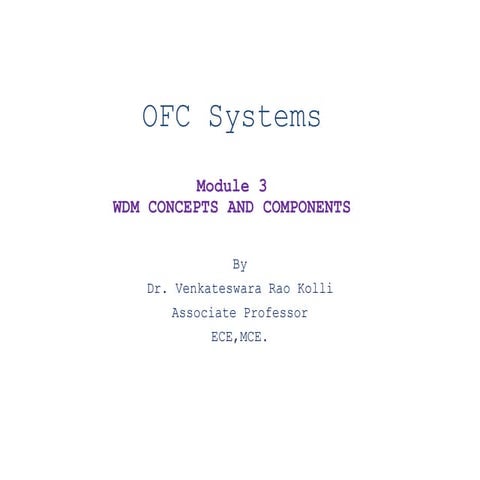 Module 3.WDM CONCEPTS AND COMPONENTS.pptx