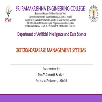 Module 3- Sql and No Sql Query language .pptx