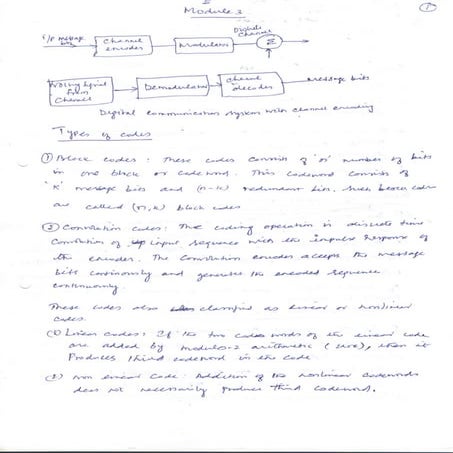 Information Theory and Coding Lecture Notes - Module 1 - Written by Dr ...