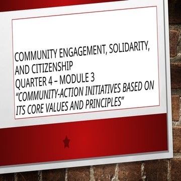 Core Values and Guiding Principles | PPTX