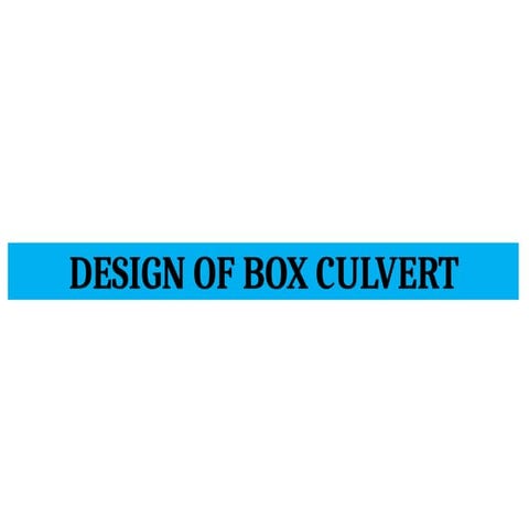Box culvert | PPTX