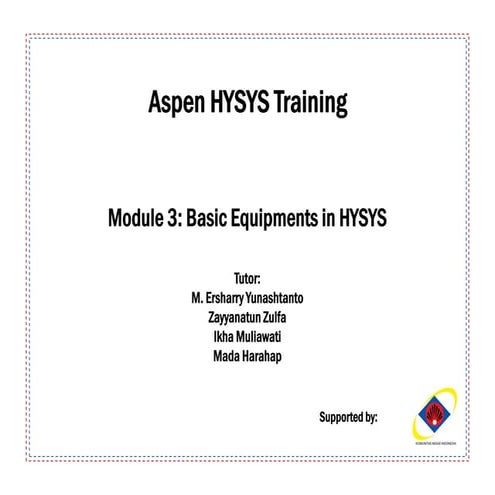 Module 3 - Basic Equipment | PDF