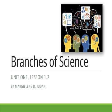 Branches of science | PPTX