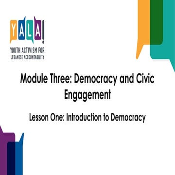 Justice and democracy | PPTX