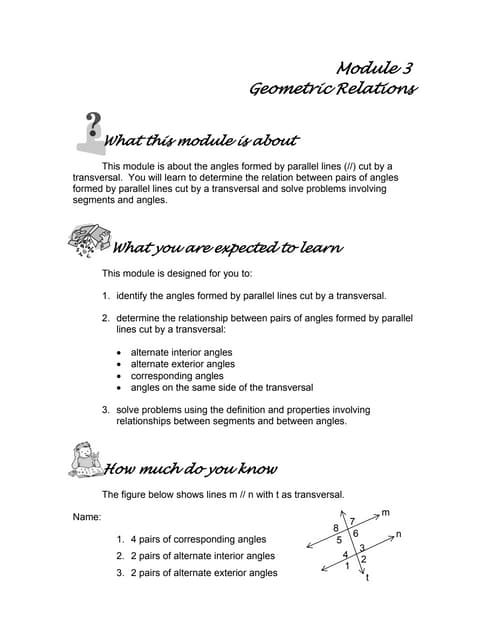 ANgle Relationship.pptx | Physics | Science