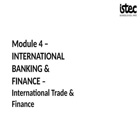 Module 3 - International Trade and Finance.pptx