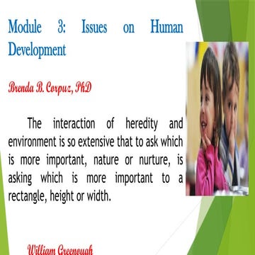 Module 3- Issues on Human Development.ppsx