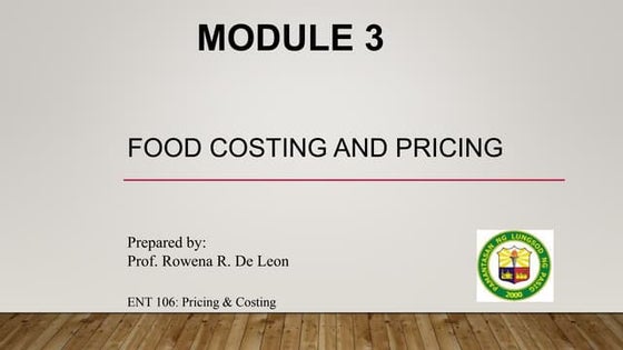Module 2 lesson 2 weights and measures | PPTX | Food Industry | Industries