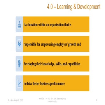 Module 3 - LO4 Learning and Development.pptx