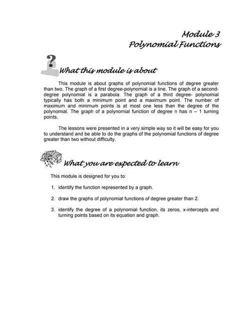 Polynomial equations | PPTX