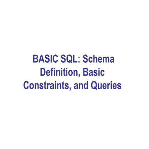 Modules 1basic Sqlppt For Engineering Dbms Ppt 3755
