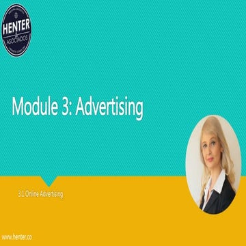 Module 3 advertising | PPTX