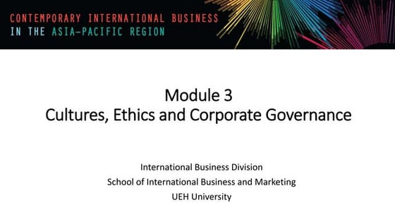 Culture and Ethics | PPT