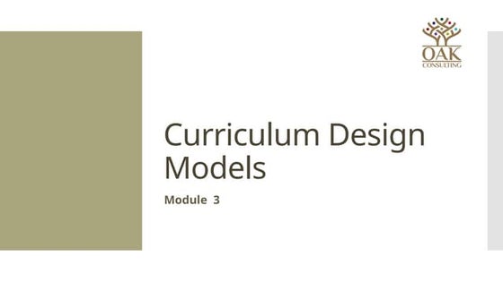 Chapter 3 Curriculum Design | PPTX | Primary Education | Education