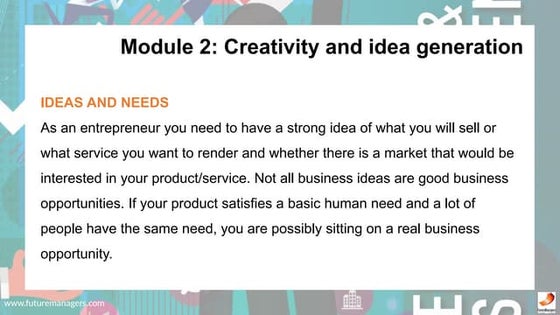 Module 2 environment & market | DOCX | Startups | Business