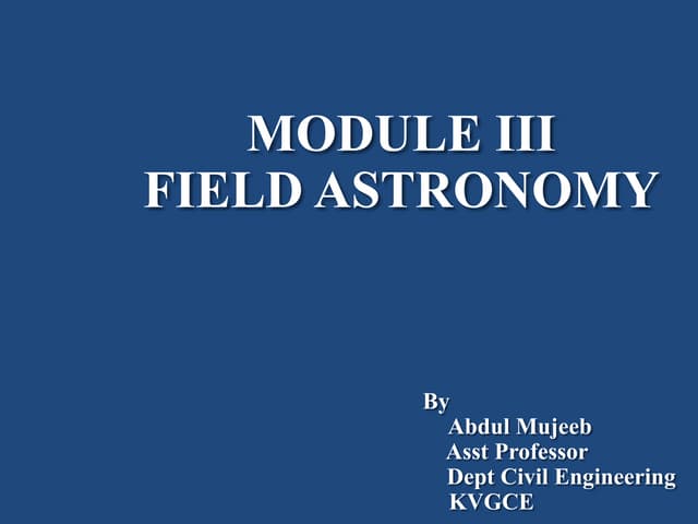 Angular measurement for surveying | PPT | Geography | Science