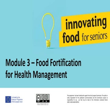 Module 3 Food Fortification for Health Management.pptx