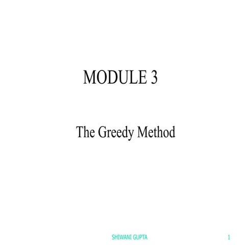 Greedy With Task Scheduling Algorithmppt 