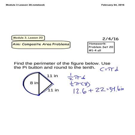 Module 3 lesson 20 | PDF | Homework and Study | Education
