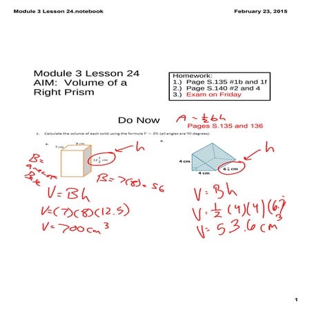 Module 3 lesson 24 | PDF