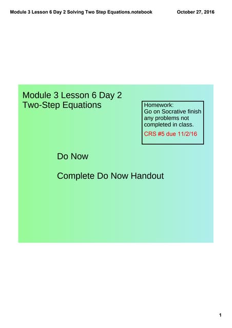 Module 2 lesson 18 evaluating expressions with rationals | PDF