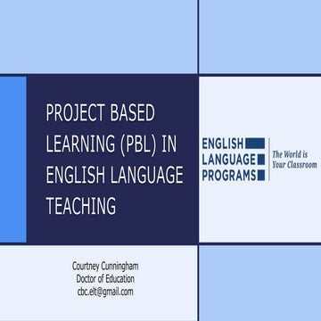 Module 3 PBL Mini Series | PPTX