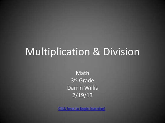 division | PPTX | Stocks and Bonds | Personal Investing