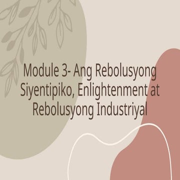 MODULE 3 Q3 SIYENTIPIKO.pptx APANLIPUNAN | PPTX
