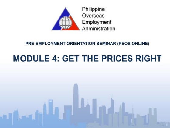 Module 1 pricest | PPTX | Remote Working | Careers