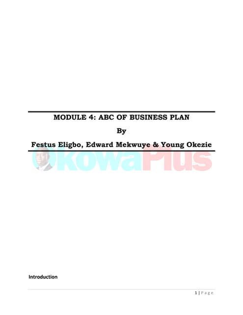 Components of business plan | PPT | Startups | Business