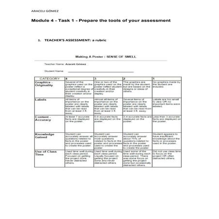 Module 5. task 1. araceli gómez | DOC