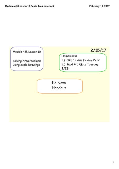 Module 6 lesson 1 | PDF